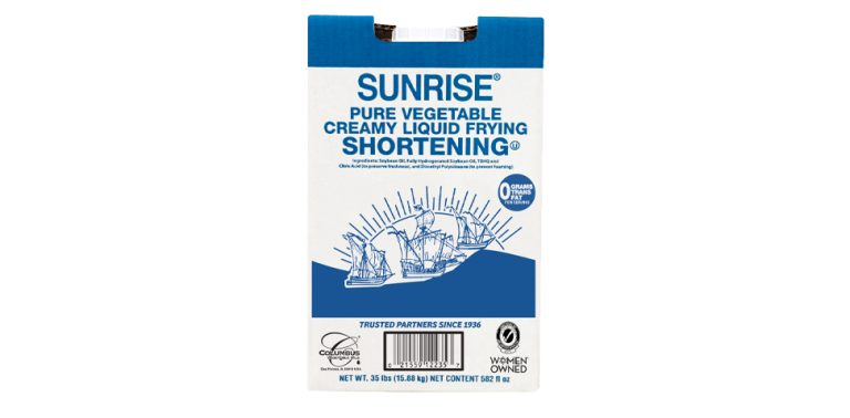 Sunrise Shortening – High-Heat Frying & GMO-Free | Columbus Vegetable Oils